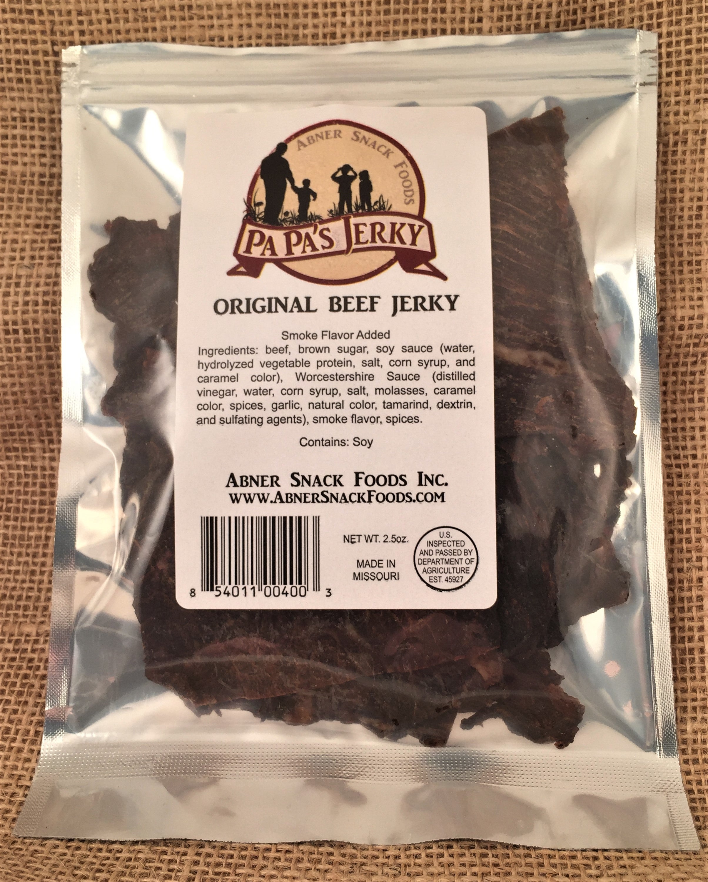Original Beef Jerky | Pa Pa's Beef Jerky